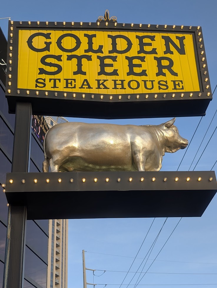 Golden Steer Steakhouse Las Vegas Menu, Hours & Prices. Style able. Two ...